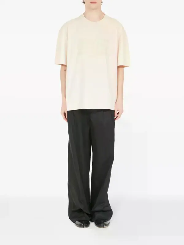 MAISON MARGIELA Numbers-embroidered Cotton T-shirt