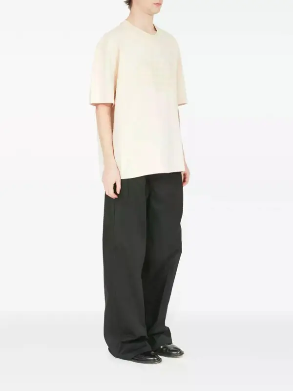 MAISON MARGIELA Numbers-embroidered Cotton T-shirt