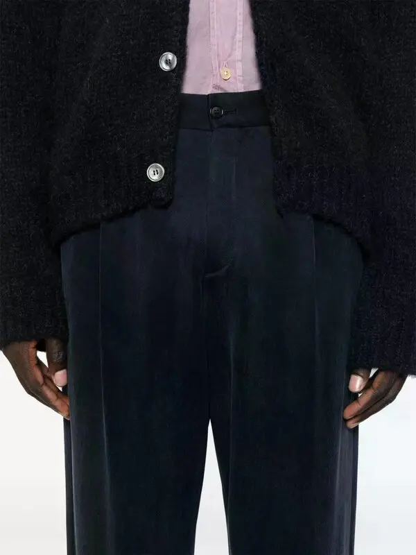 Giorgio Armani Straight-leg Jersey Trousers