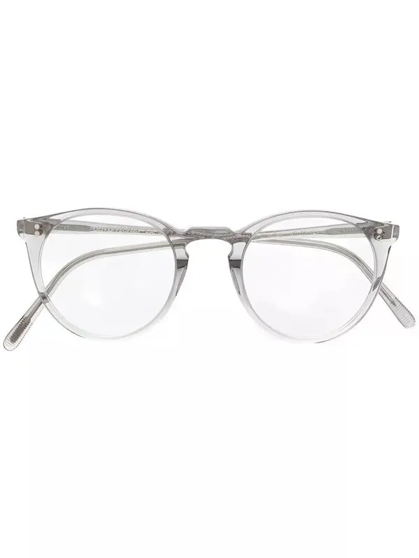 Oliver Spencer O' Malley Round Frame Glasses - Neutrals