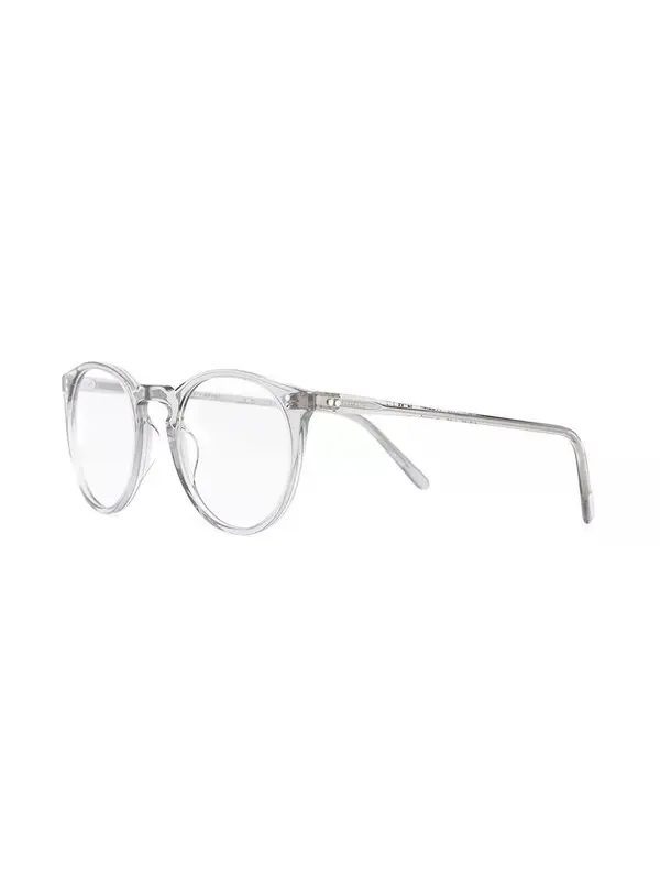 Oliver Spencer O'malley Round Frame Eyeglasses - Neutrals