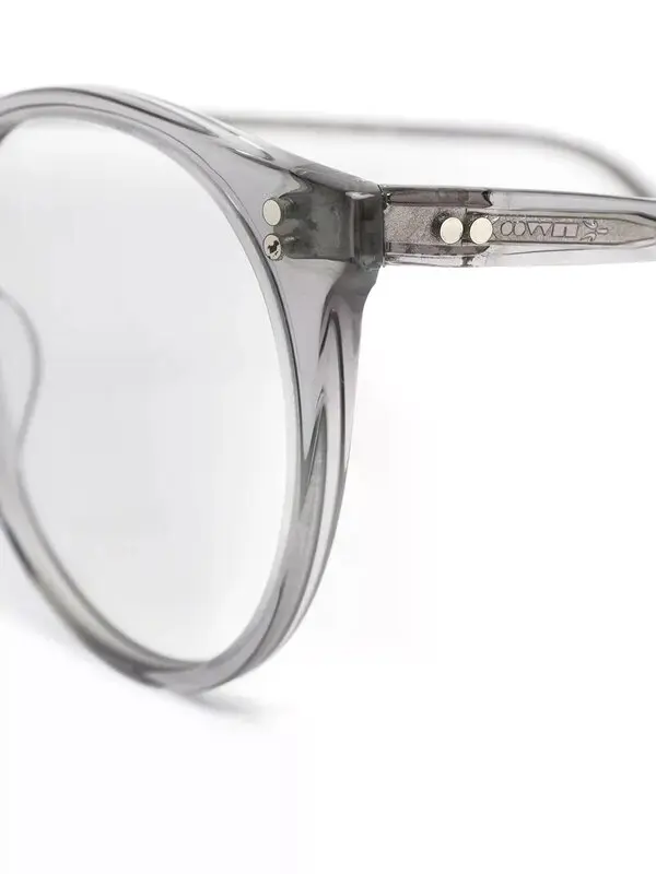 Oliver Spencer O'malley Round Frame Eyeglasses - Neutrals