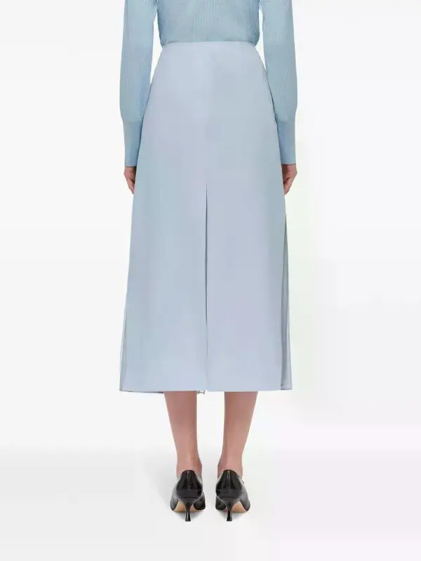 FERRAGAMO Layered Midi Skirt