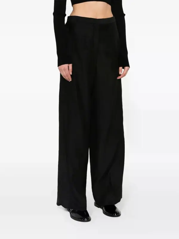 Fabiana Filippi Wide-leg Wool-silk Blend Trousers