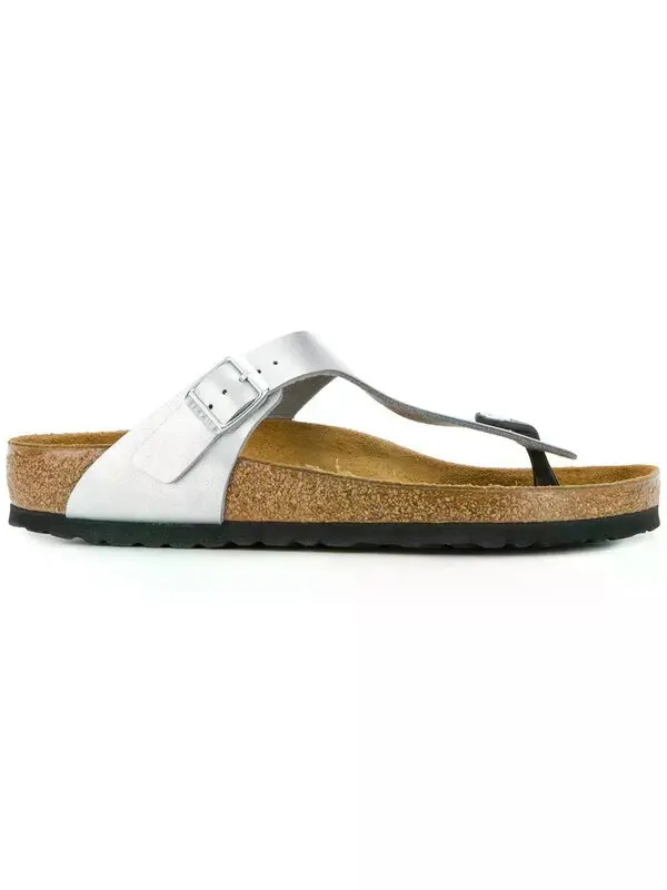 BIRKENSTOCK Gizeh Metallic Finish Thong Sandals