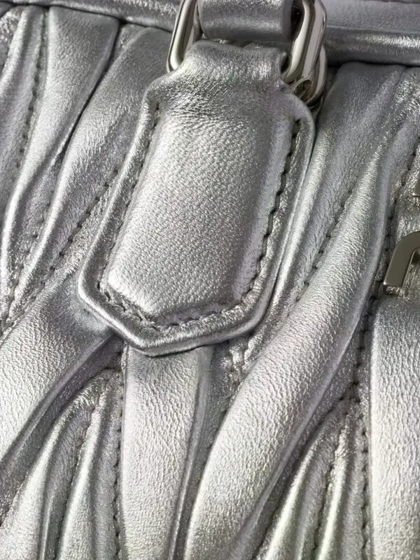 Miu Miu Arcadie Mini Bag - Silver