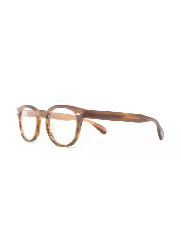 Oliver Spencer Sheldrake Rectangle Frame Eyeglasses