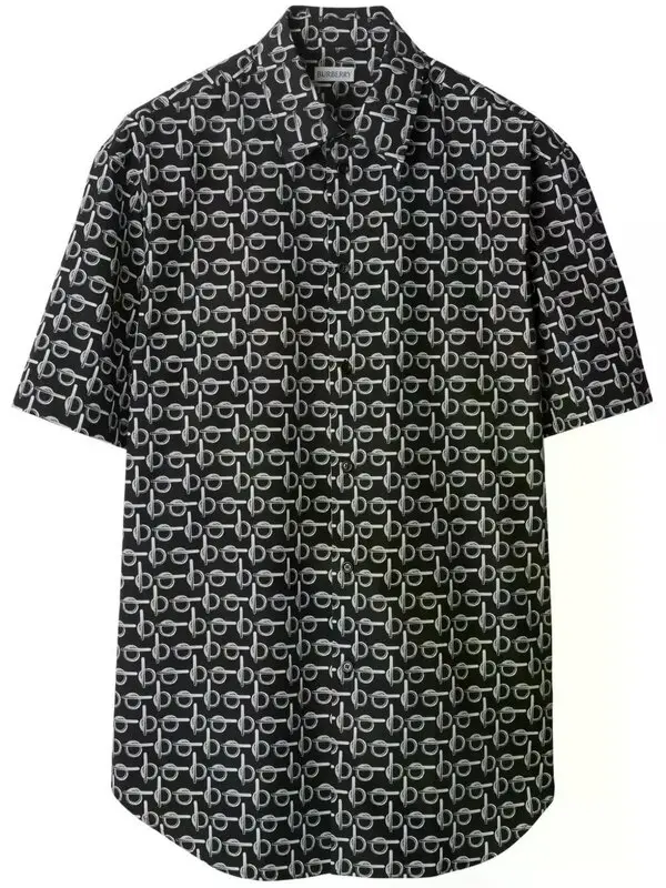 Burberry B Cotton Shirt