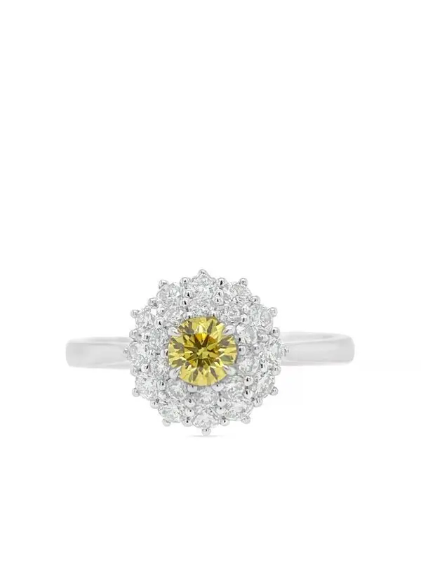 HYT JEWELRY Platinum Diamond Ring