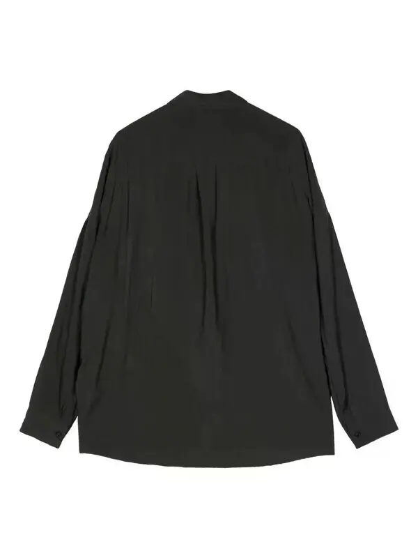Attachment Chest-pocket Long-sleeve Shirt