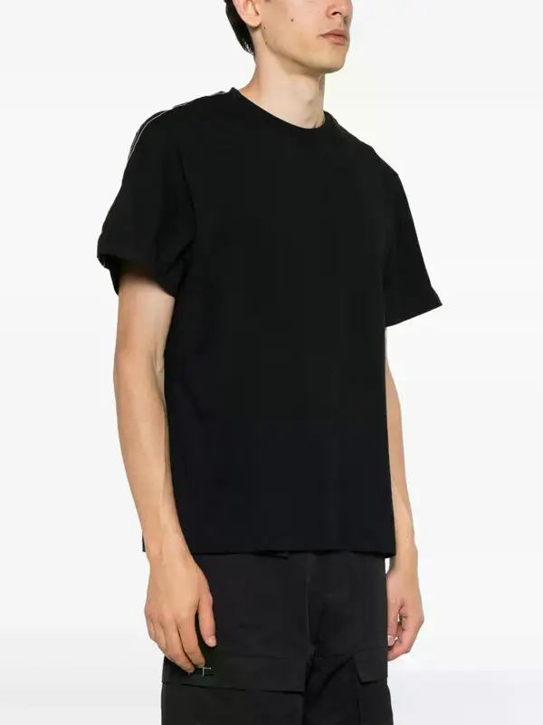 Alexander McQueen Logo-trim Cotton T-shirt