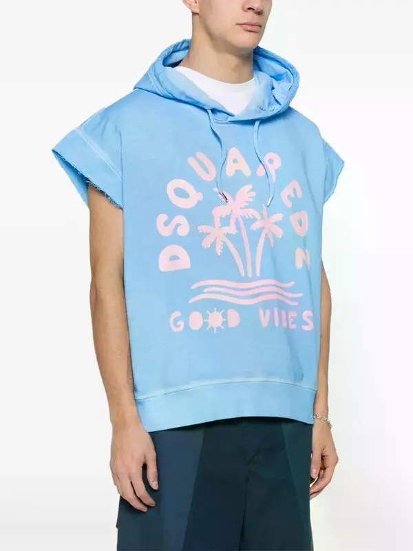 Dsquared2 Adriana Short-sleeve Hoodie