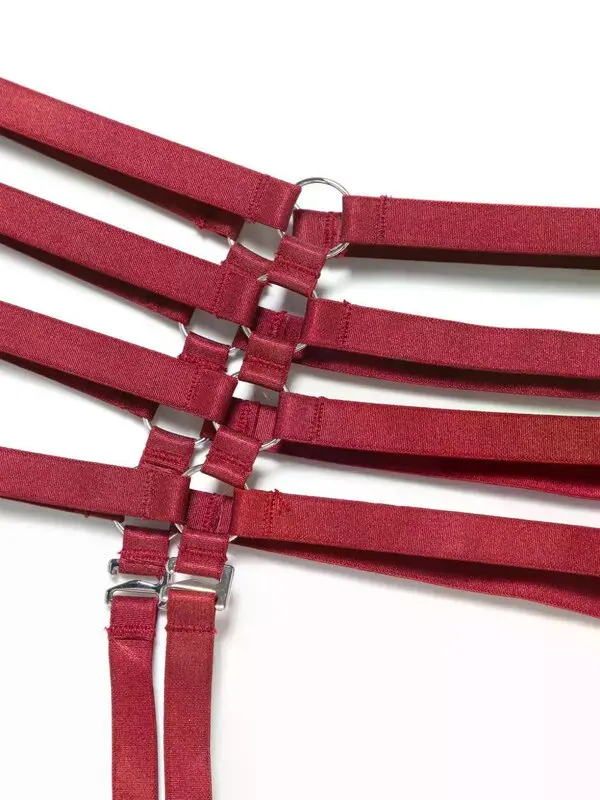 MAISON CLOSE Les Fétiches Garters Belt - Red