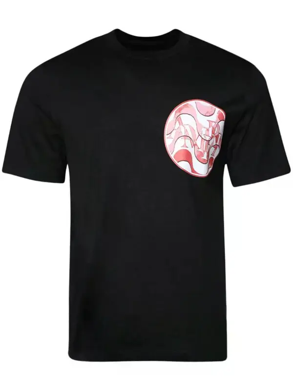 Amiri Wave-print Cotton T-shirt
