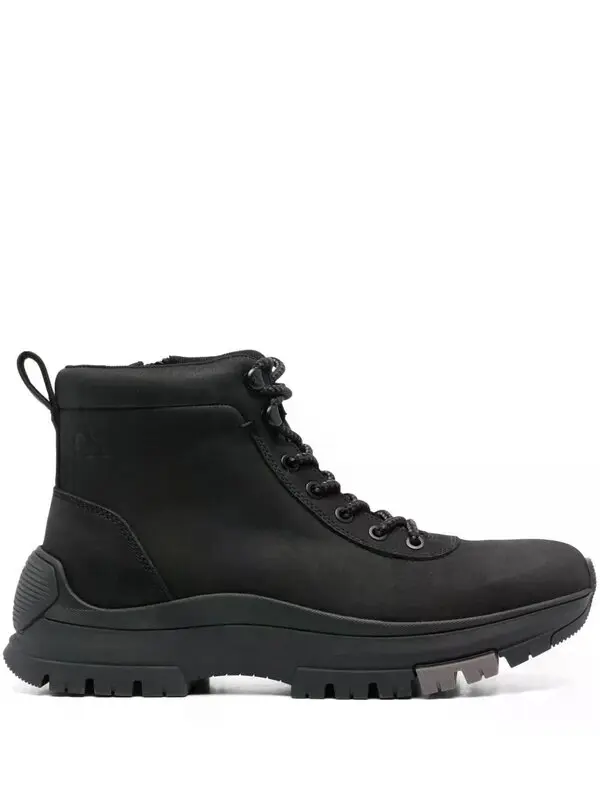 Calvin Klein Leather Lace-up Boots