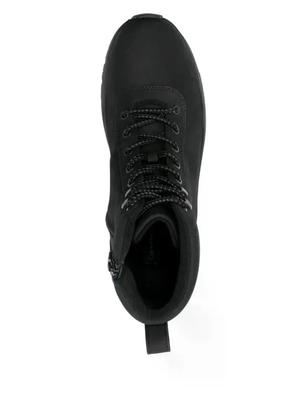 Calvin Klein Leather Lace-up Boots