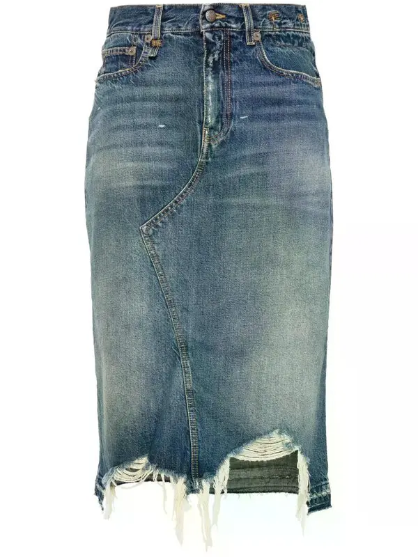 R13 Jesse Denim Skirt