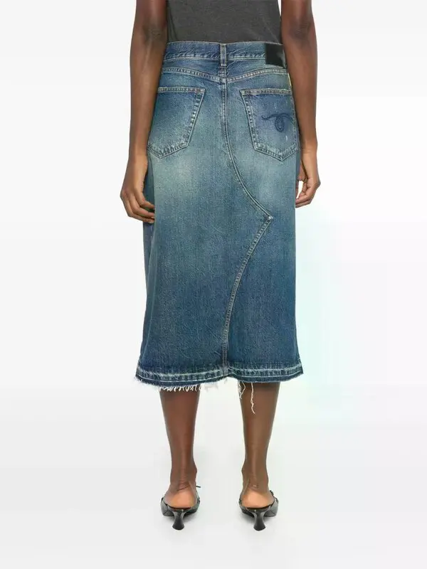 R13 Jesse Denim Skirt