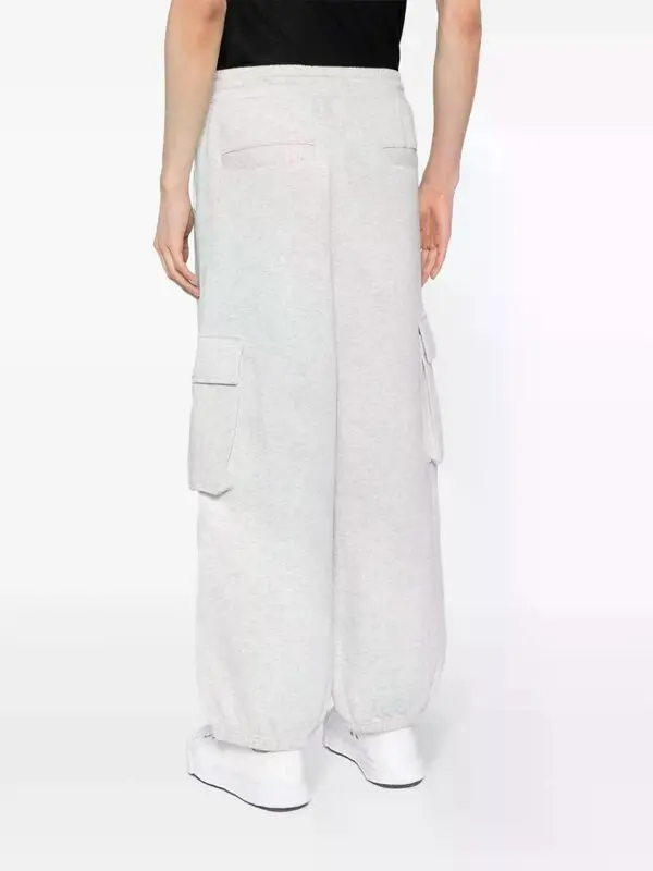 FIVE CM Logo-patch Cotton-blend Track Pants - Grey