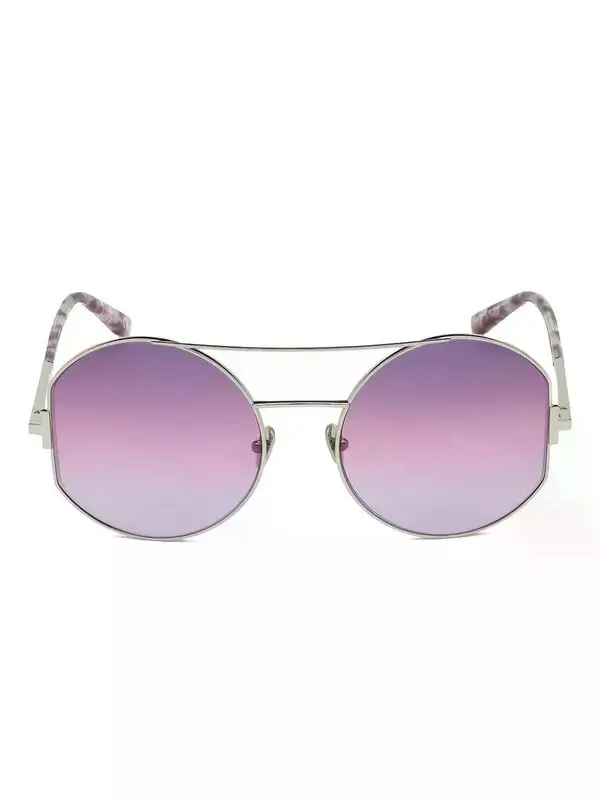 TOM FORD Geometric-frame Sunglasses - Silver