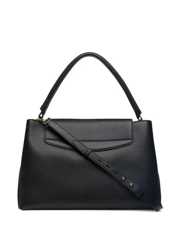 Bally Lock Me Leather Tote Bag