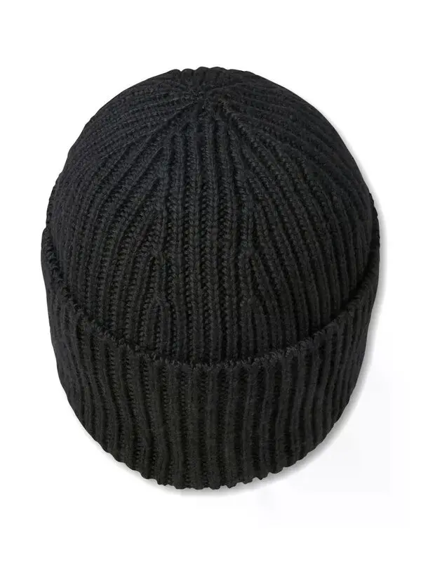Fusalp Merino Wool Beanie Hat - Black