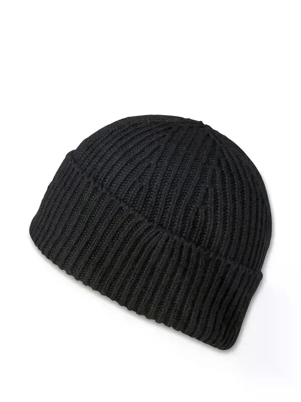 Fusalp Merino Wool Beanie Hat - Black