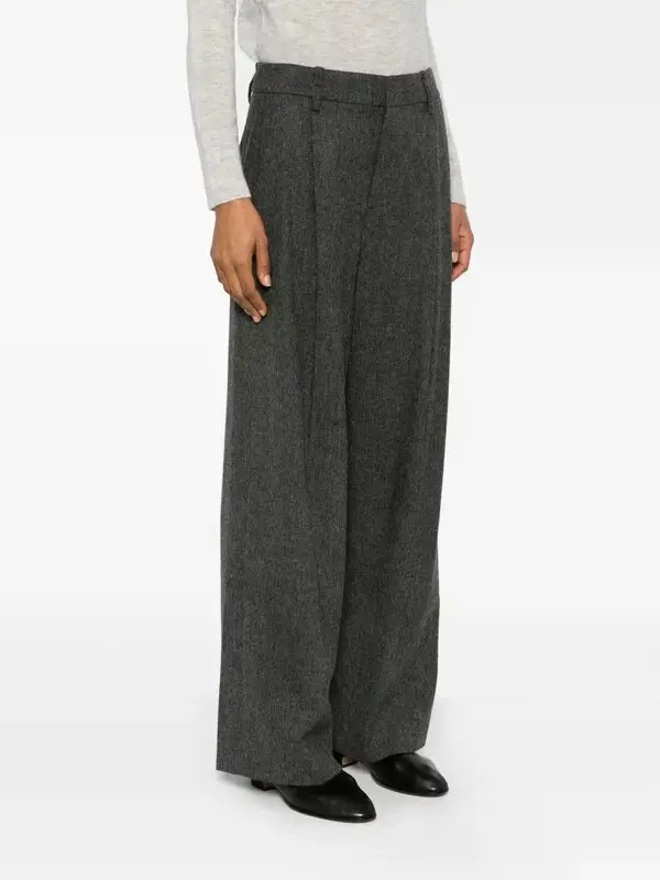 Vince Herringbone Trousers