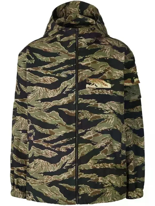 Givenchy Camouflage Hooded Jacket