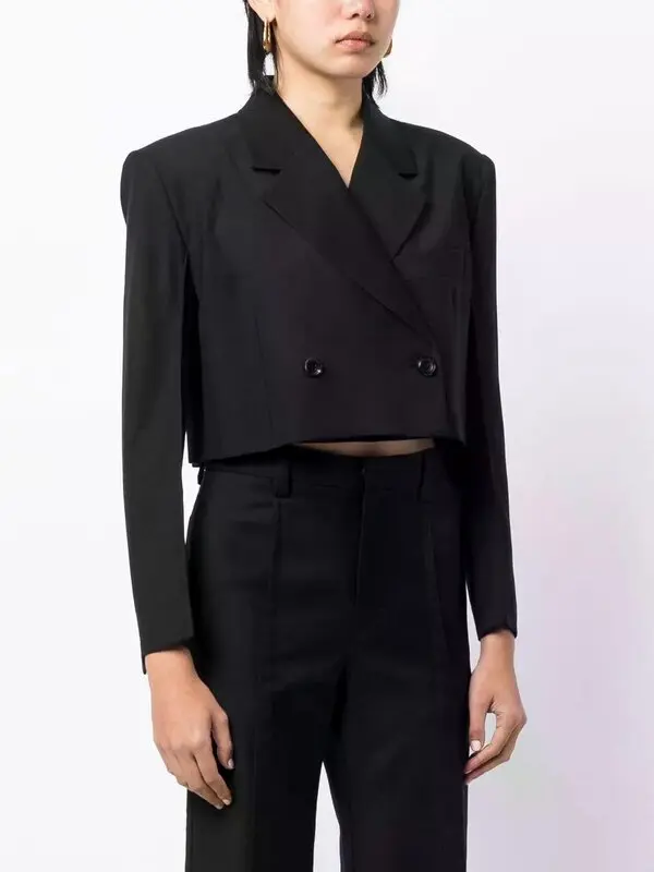 JNBY Cropped Double-breasted Blazer