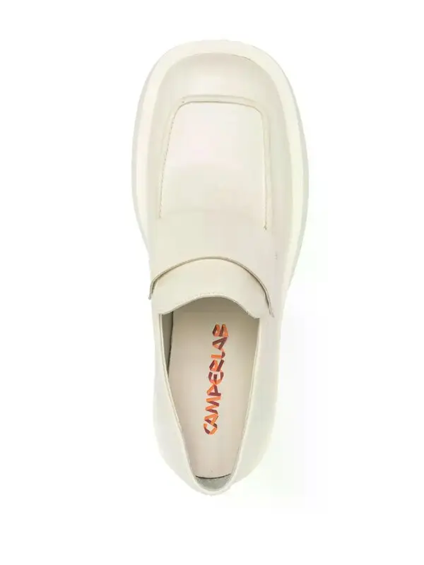 Camper Mil 1978 Leather Loafers - Neutrals
