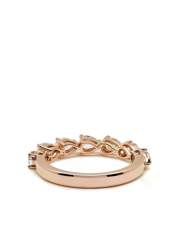 JEWELS AFICIONADO 18kt Rose Gold Diamond Band Ring