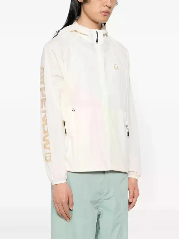 AAPE BY *A BATHING APE Moonface Logo Windbreaker Jacket