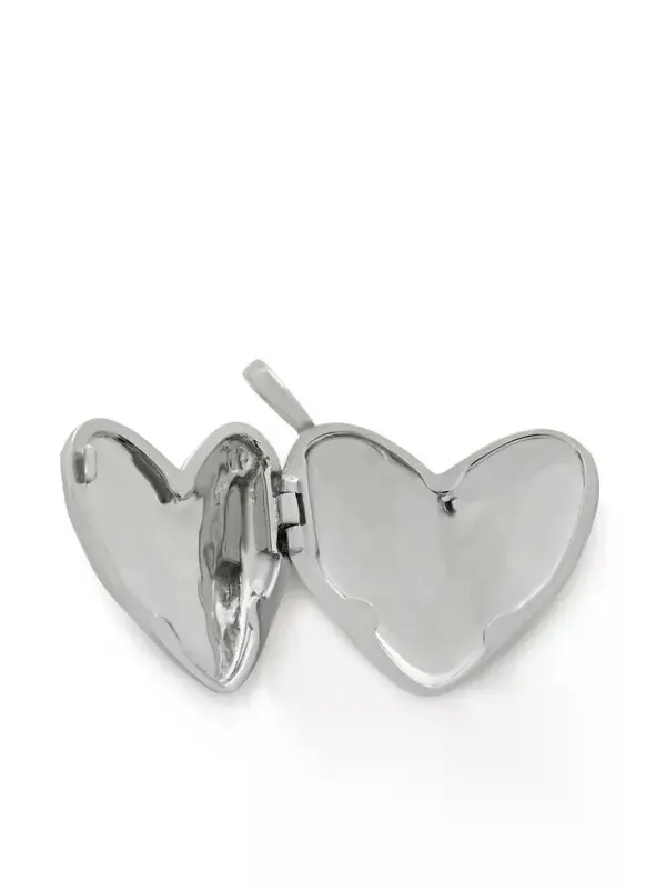 Monica Vinader Heart Locket Pendant - Silver