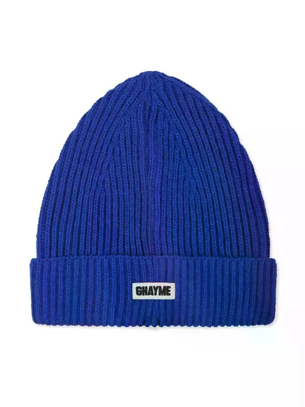 GHAYME Cloud Appliqué Beanie - Blue