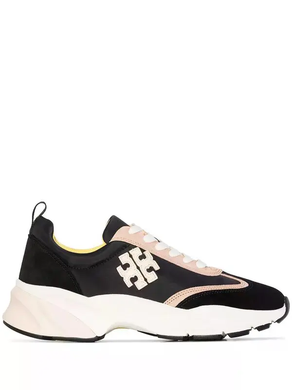 Tory Burch Good Luck Low-top Sneakers - Black