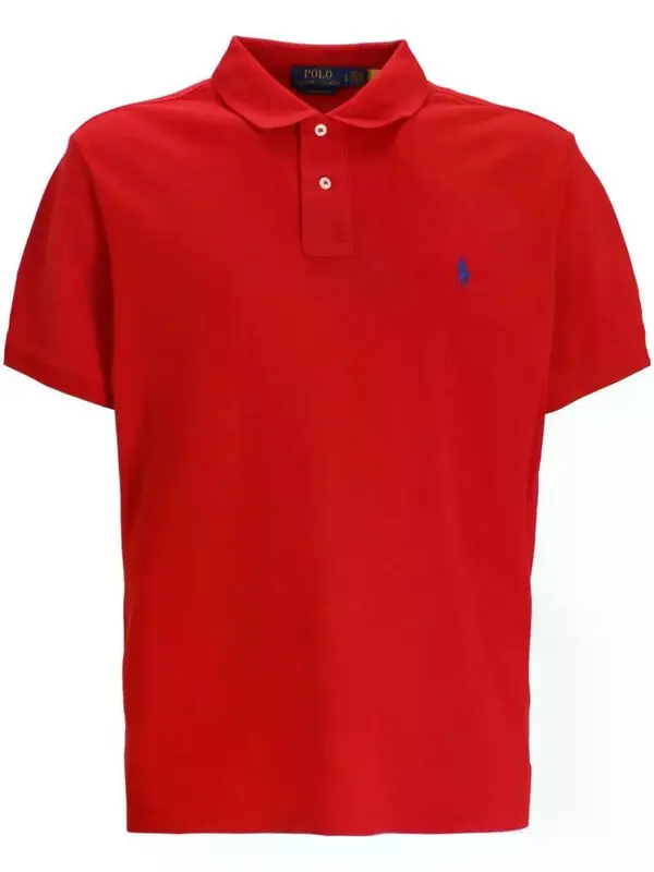 Polo Ralph Lauren Polo Pony-embroidered Polo Shirt - Red