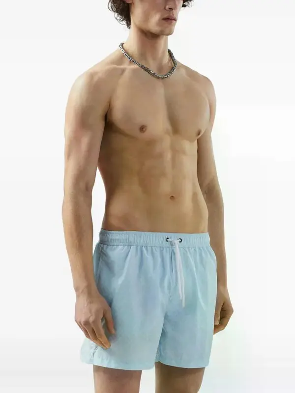 Gcds Essentials Monogram Swim Shorts