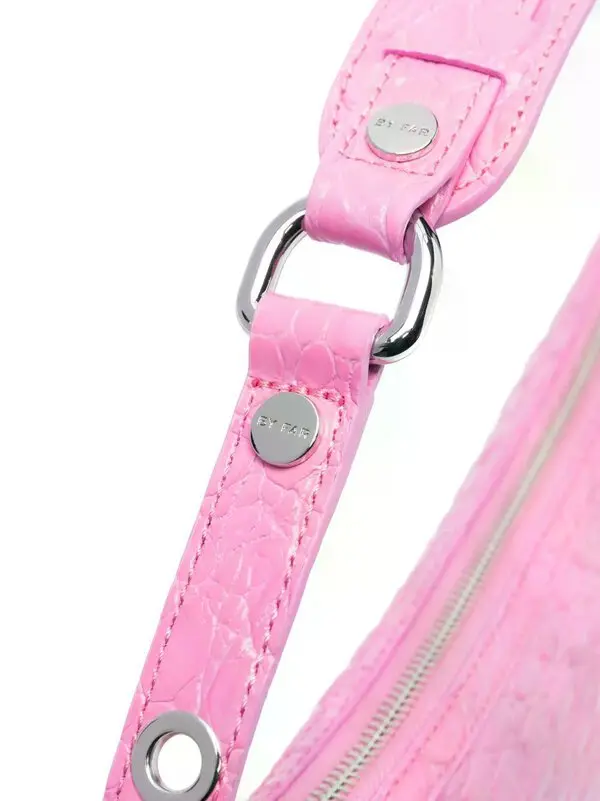 By Far Gib Crocodile-effect Shoulder Bag