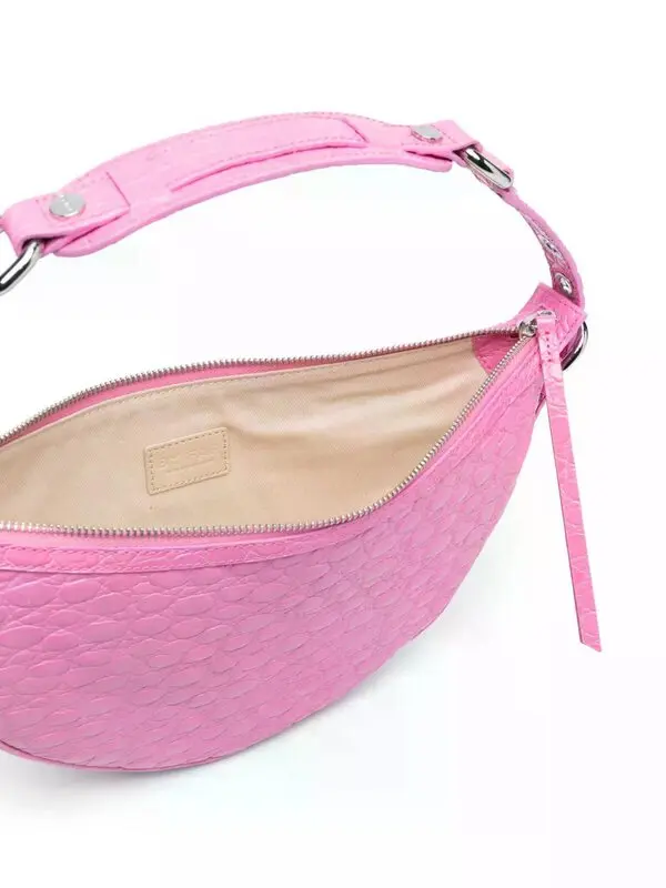 By Far Gib Crocodile-effect Shoulder Bag