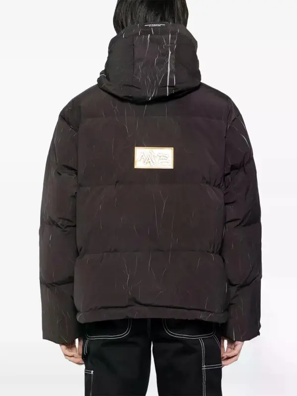 AAPE BY *A BATHING APE Padded Jacket With Crease Effect