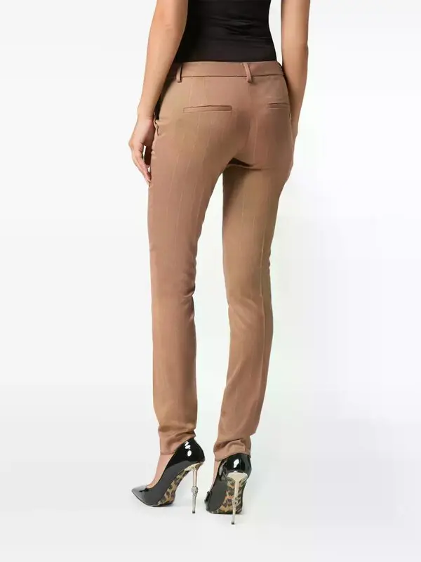 Philipp Plein Pinstriped Tailored Trousers