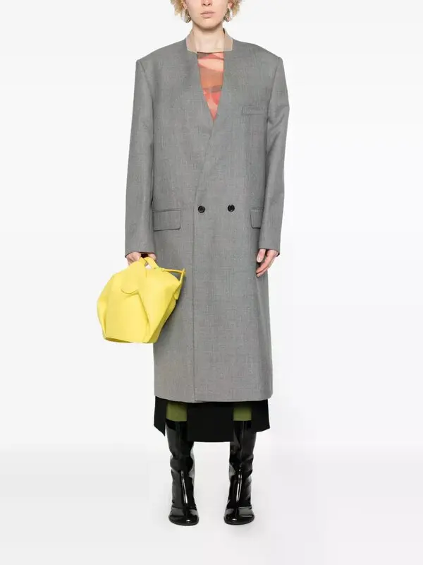 Moschino Virgin Wool Double-breasted Coat