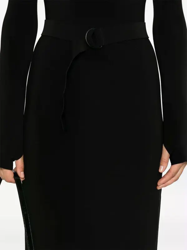 Norma Kamali Scoop Neck Maxi Dress
