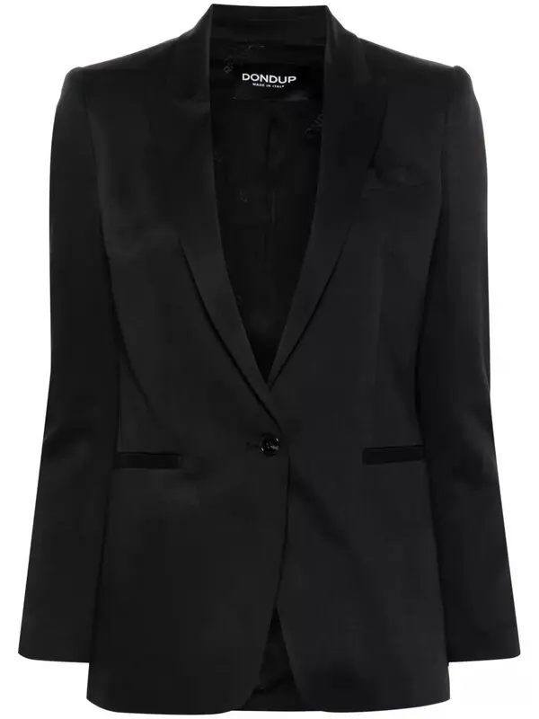 DONDUP Twill Cotton-blend Blazer
