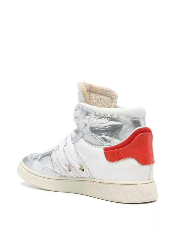 HIDNANDER Cage Dual High Top Sneakers
