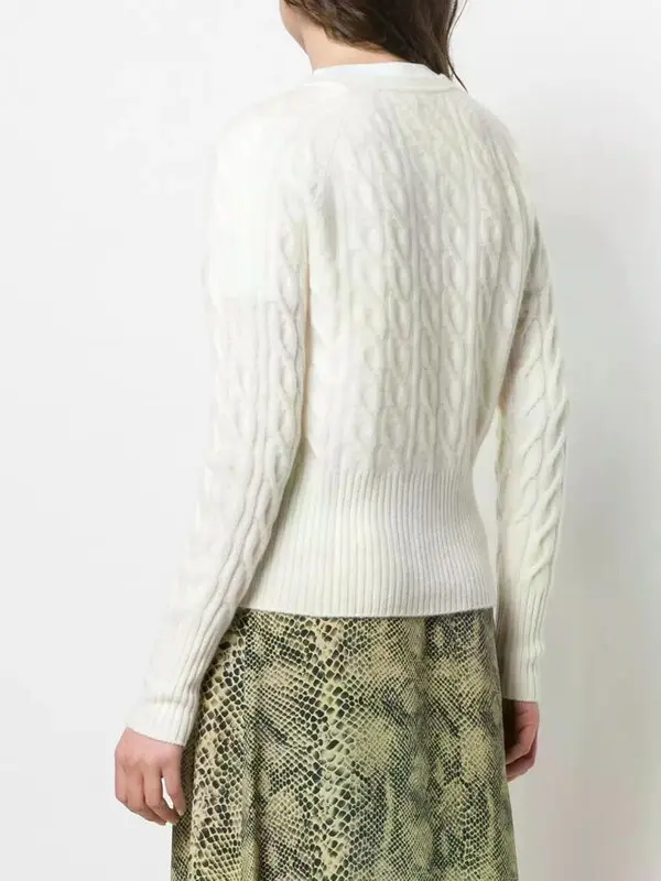 N.peal Cable Knit Cardigan