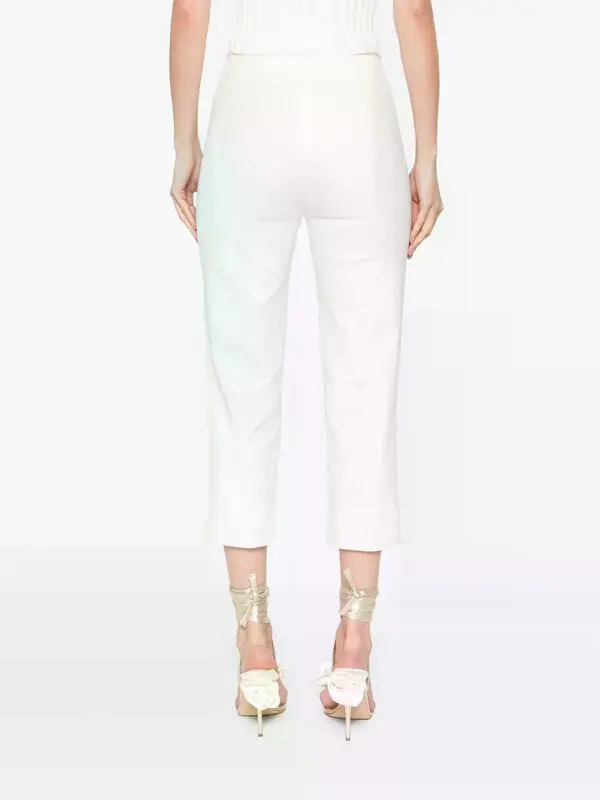 Cult Gaia Cropped Slim-fit Trousers