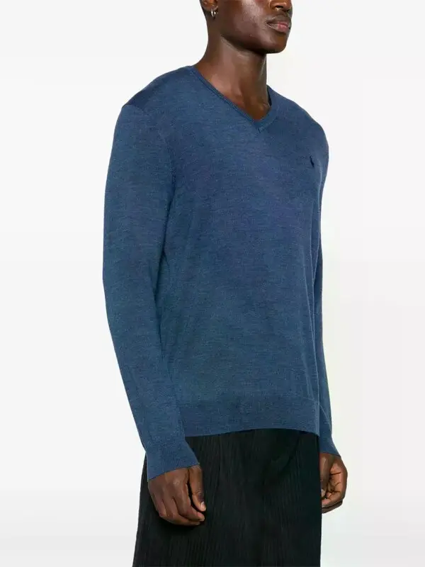 Polo Ralph Lauren Rws Wool Mélange Sweater