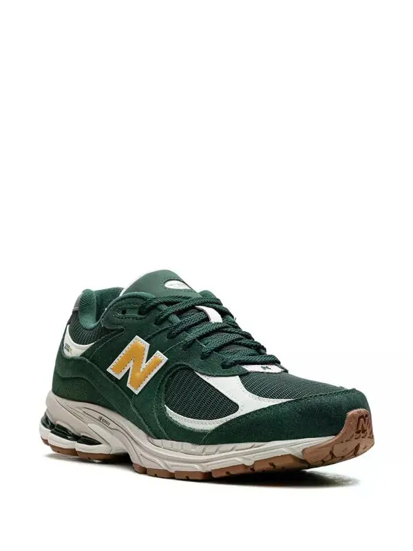 NEW BALANCE 2002r Forest Panelled Sneakers - Green